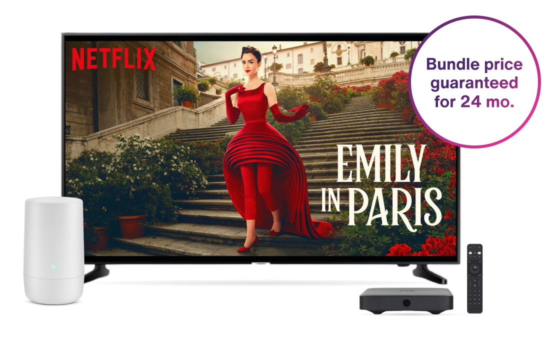 Optik TV With Internet | TELUS