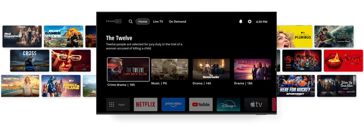 Optik TV - Get a 55” Smart TV when you Bundle TV + internet