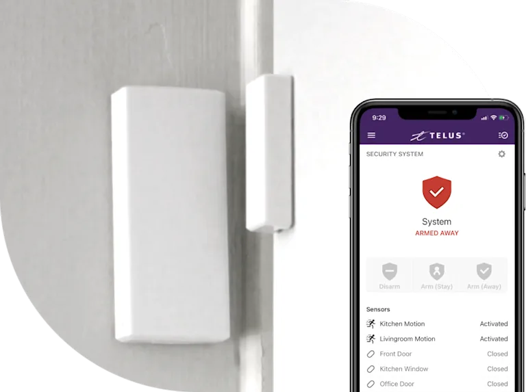 Door Sensors And Window Sensors For Smart Home Security | TELUS