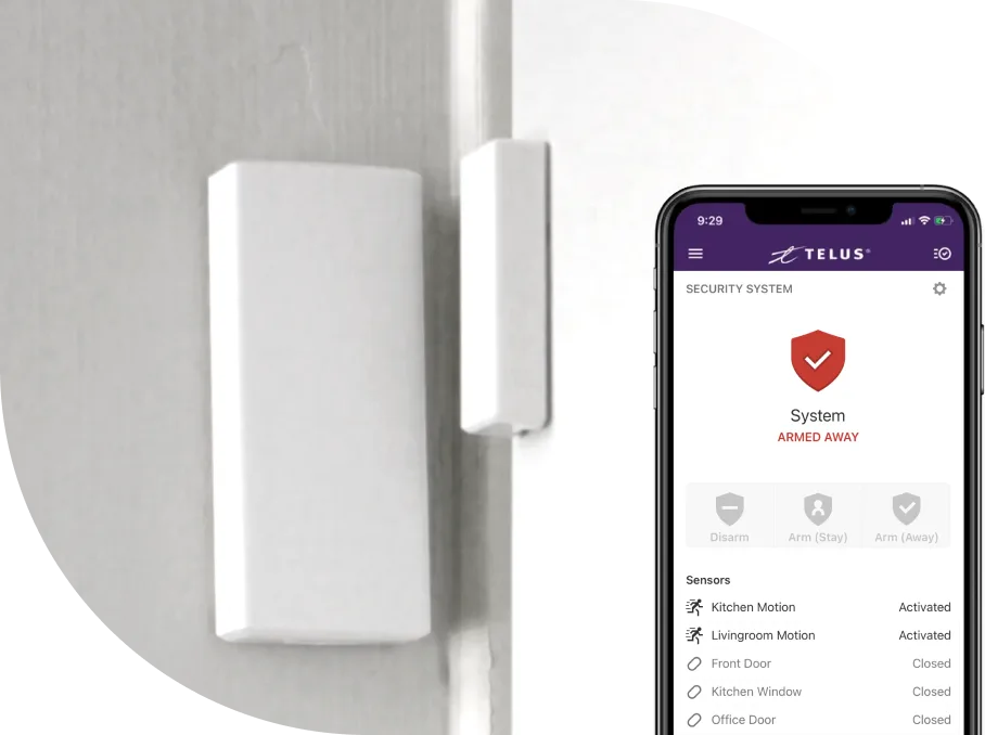 Door Sensors And Window Sensors For Smart Home Security | TELUS