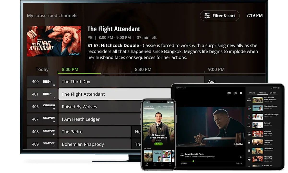 Watch TV on-the-go with the Optik TV App | TELUS