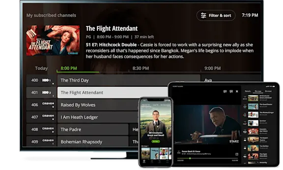 Watch TV on-the-go with the Optik TV App | TELUS