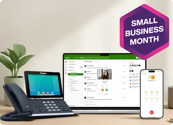 VoIP Business Phone System | TELUS Business Connect