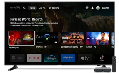 Optik TV - Get a 55” Smart TV when you Bundle TV + internet