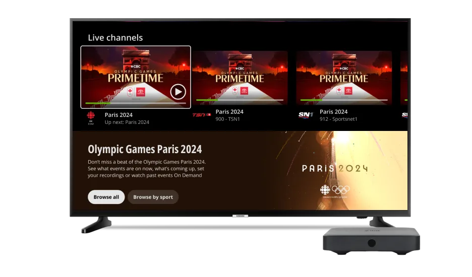Watch Paris 2024 Olympics on CBC with Optik TV | TELUS