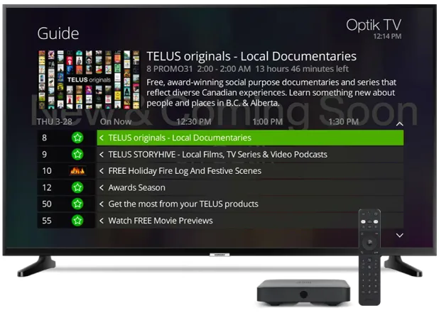 TELUS Local Content - TELUS originals