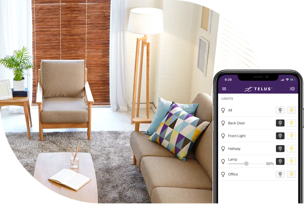 Automated Dimmer And Smart Plug For Lamps | TELUS