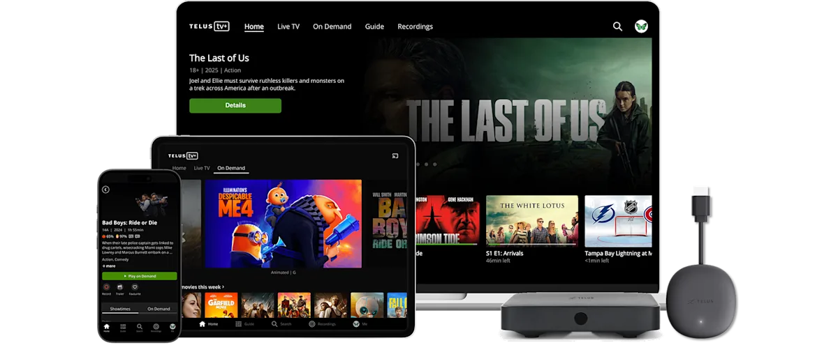 Ways to watch TELUS TV | TELUS