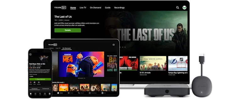Ways to watch TELUS TV | TELUS
