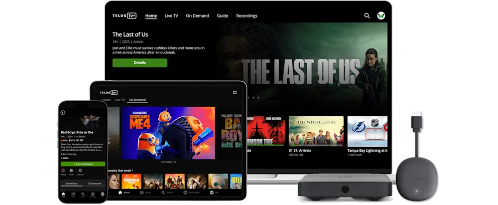 Ways to watch TELUS TV | TELUS