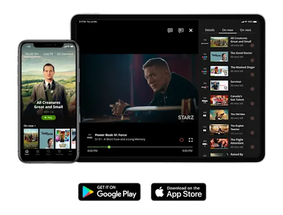 Watch TV on-the-go with the Optik TV App | TELUS