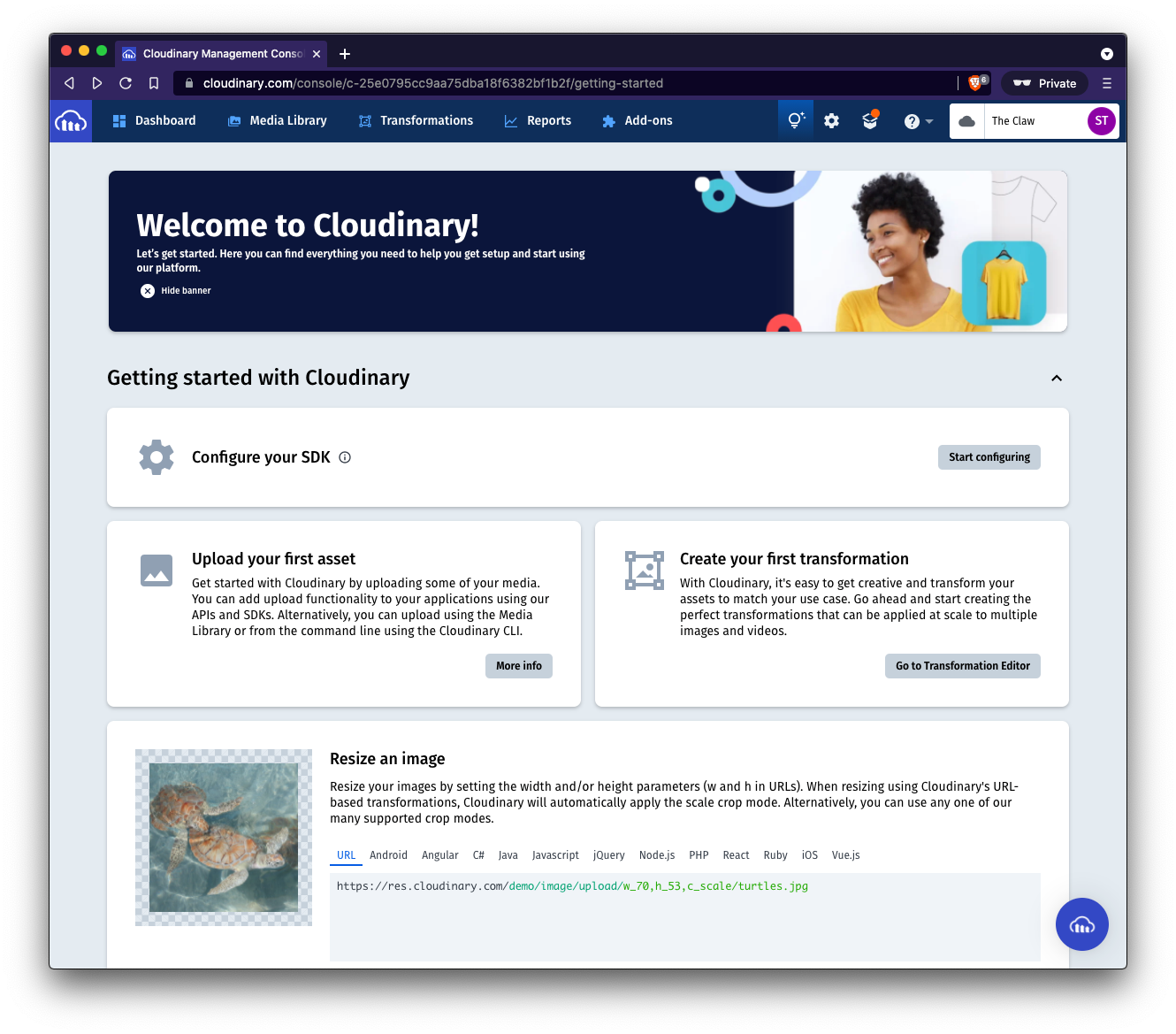 Build with Next.js and Cloudinary: Personalized image social sharing app | Contentful