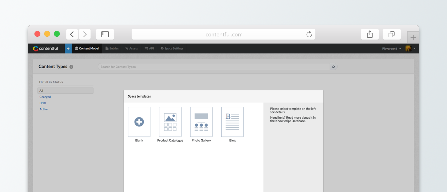 Introducing Space Templates | Contentful