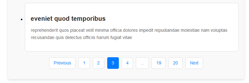 React pagination tutorial: 4 ways with full code examples | Contentful