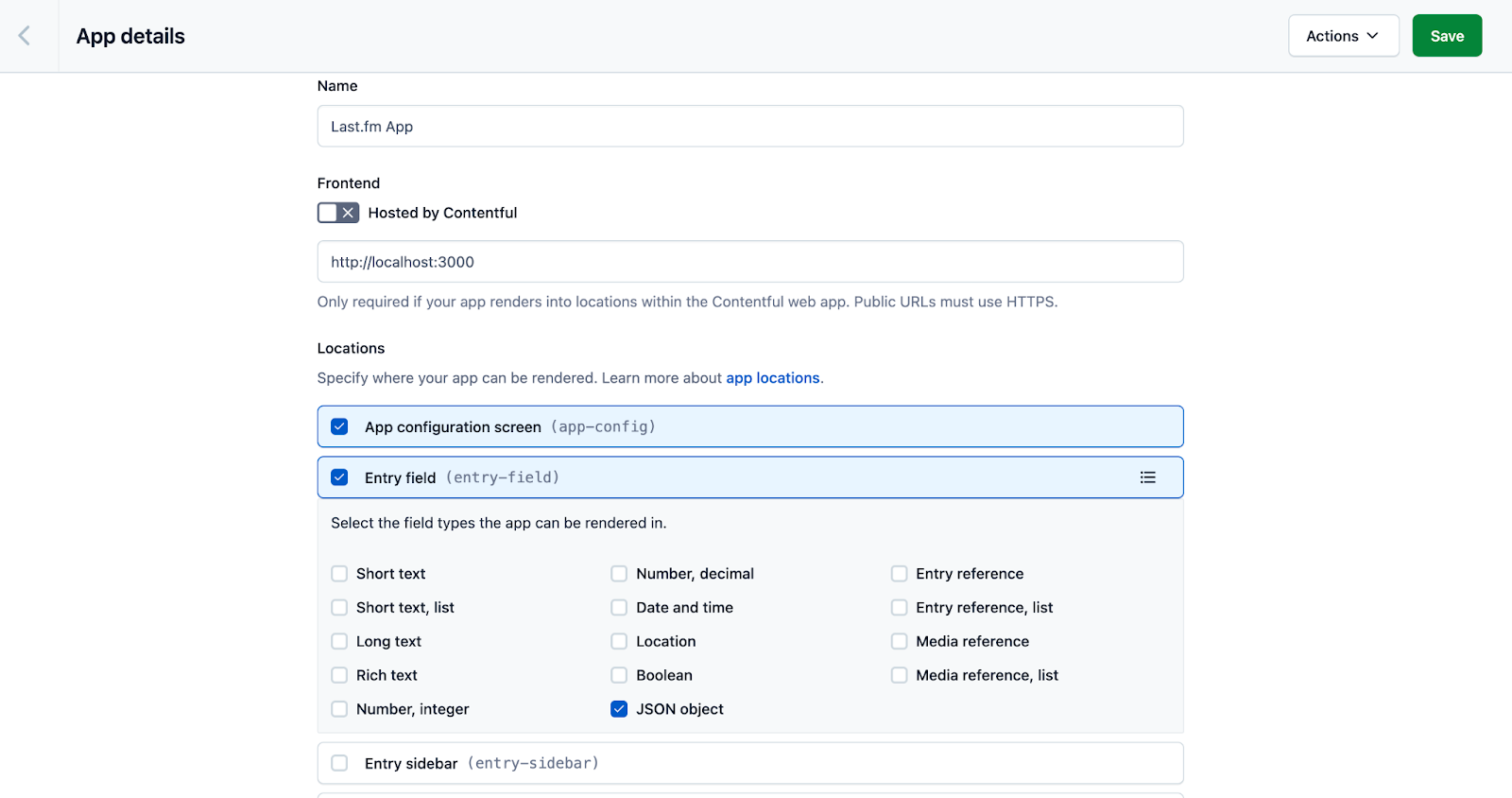 Building a custom Contentful app for the Last.fm API | Contentful