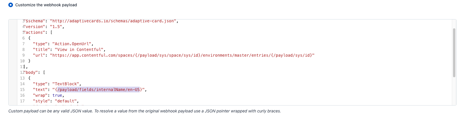 Integrating Contentful with Microsoft Teams using Adaptive Cards ...
