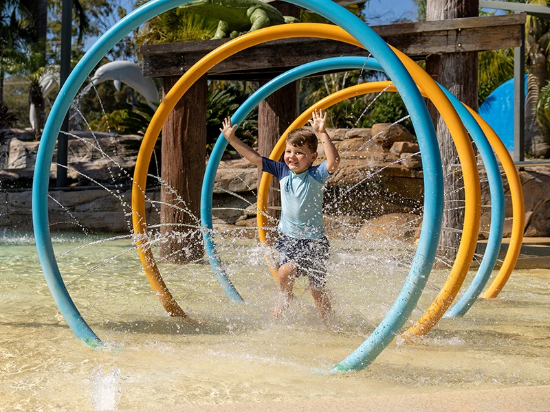 Park map - NRMA Blue Dolphin Yamba Holiday Resort