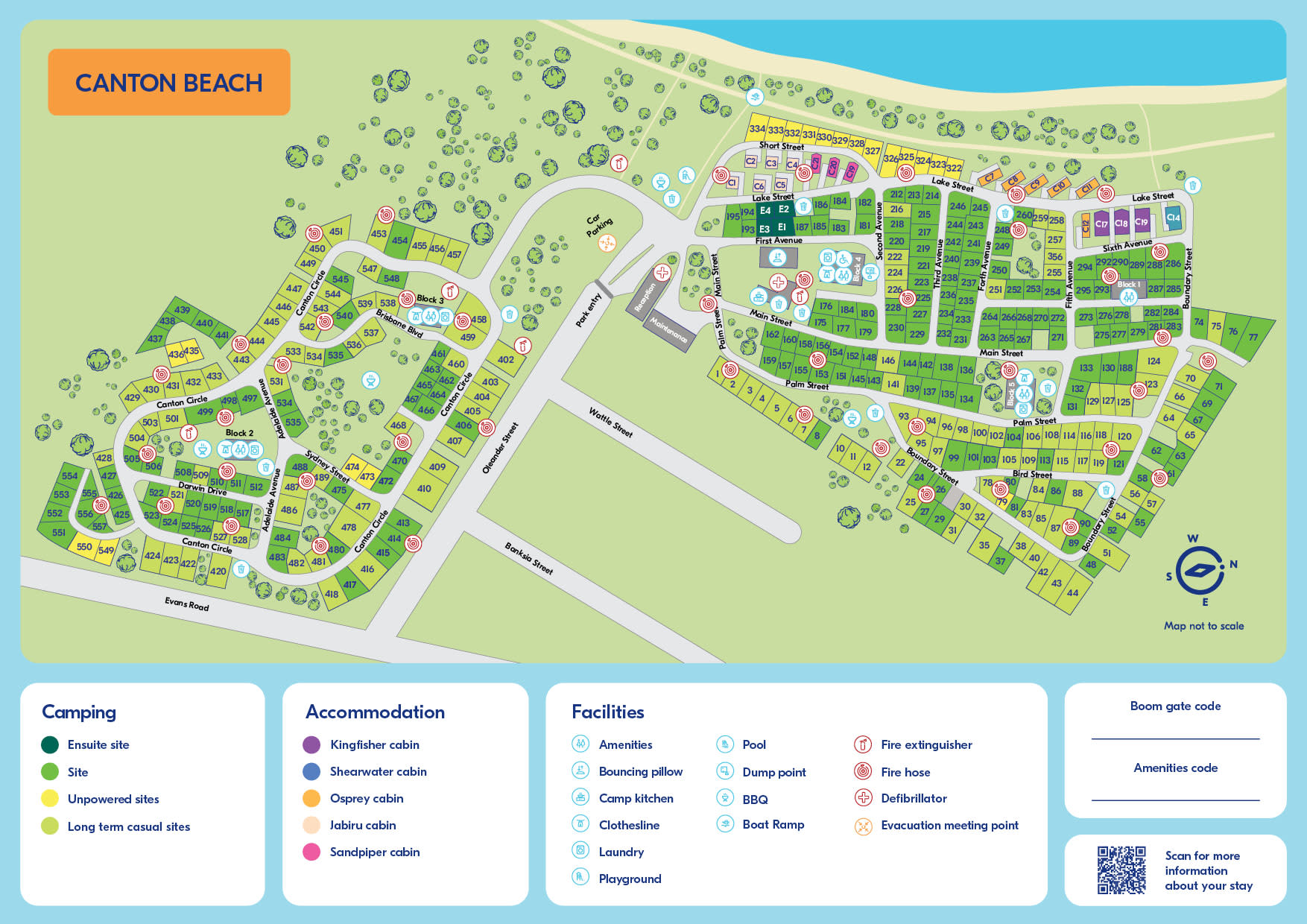 Park facilities | NRMA Canton Beach