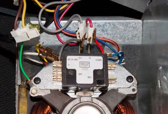 How to replace a trash compactor motor centrifugal switch | Repair guide