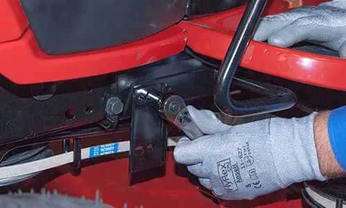 How to replace the brake interlock switch on a riding lawn mower ...