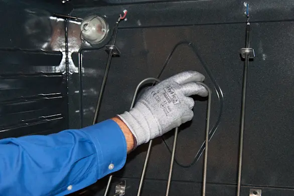 How to replace the oven broil element on an electric range | Repair guide