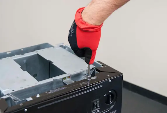 How to replace a trash compactor momentary start switch | Repair guide