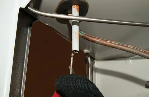 How to replace a freezer temperature control thermostat | Repair guide