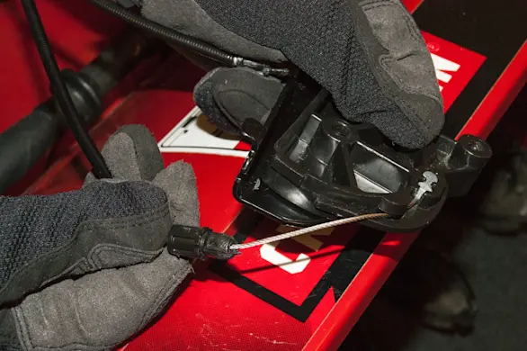 How to replace a snowblower 4-way chute control assembly | Repair guide