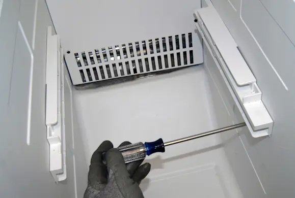 How to replace a defrost sensor in a side-by-side refrigerator | Repair ...