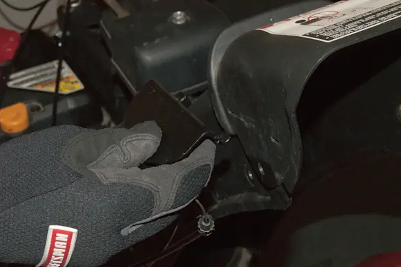 How to replace a snowblower 4-way chute control assembly | Repair guide