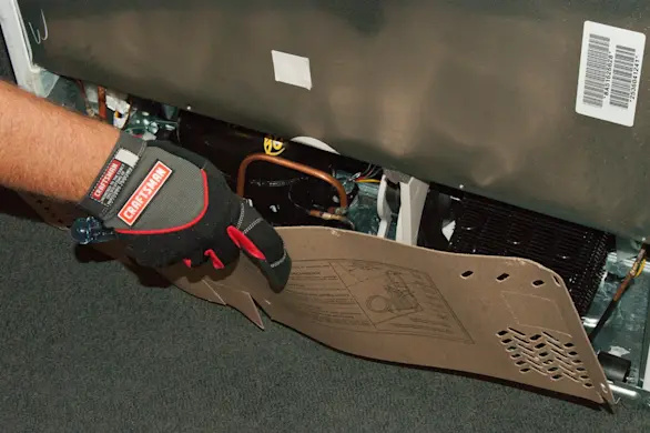 How to replace the compressor start relay in a top-freezer refrigerator ...