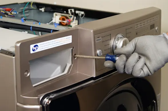 How to replace the user interface board in a front-load washer | Repair ...