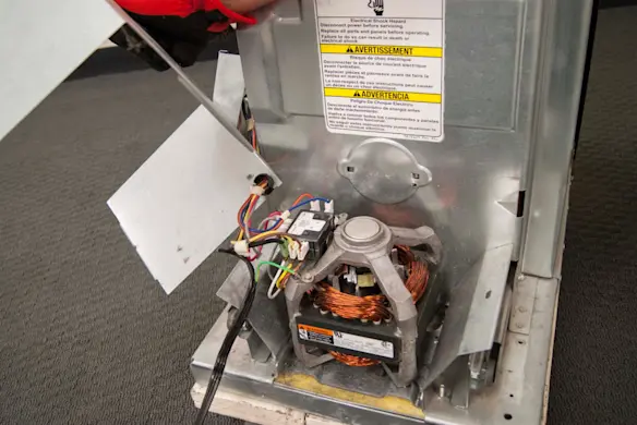 How to replace a trash compactor motor centrifugal switch | Repair guide