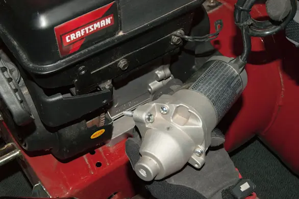 How to replace a snowblower electric starter | Repair guide