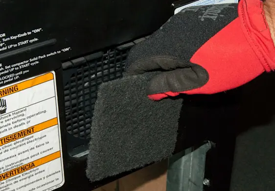 How to replace a trash compactor momentary start switch | Repair guide