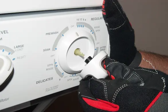 How to replace a laundry center washer timer | Repair guide