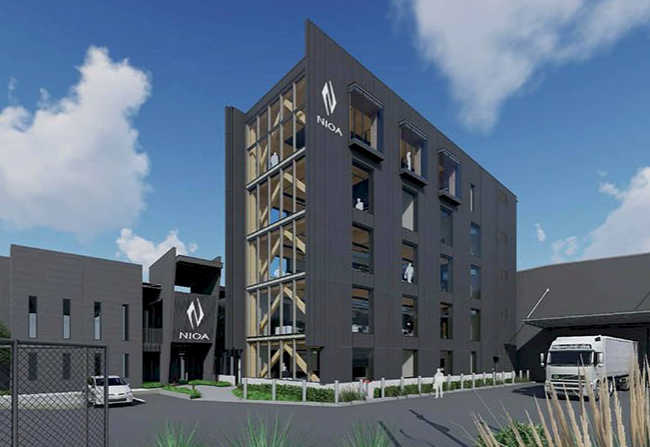 Main timber structure of NIOA's new headquarters in Brisbane complete ...