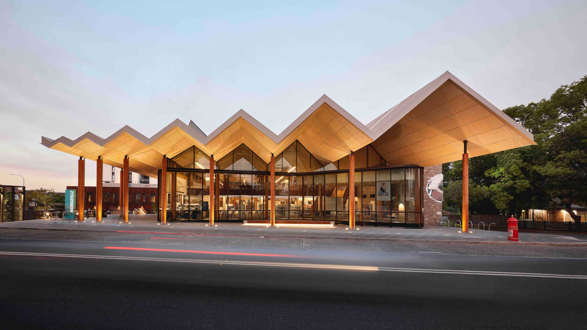 Marrickville Library & Community Centre - Make It Wood