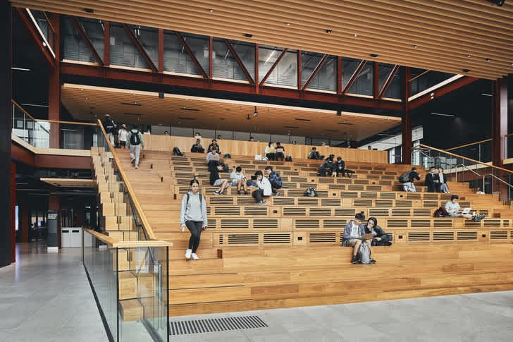Monash Woodside building for technology and design - Make It Wood