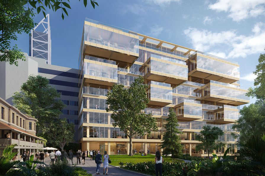 Timber offices proposed at Bishop’s House in Perth - Make It Wood