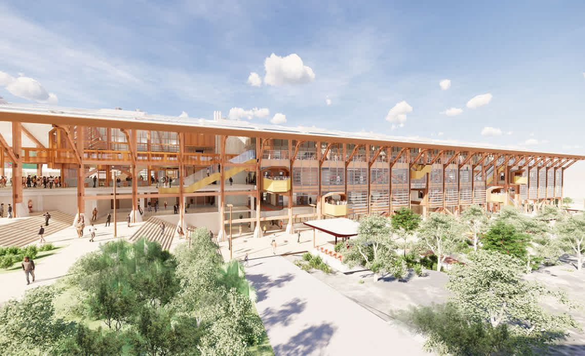 Construction underway on Murdoch University’s new mass timber building ...