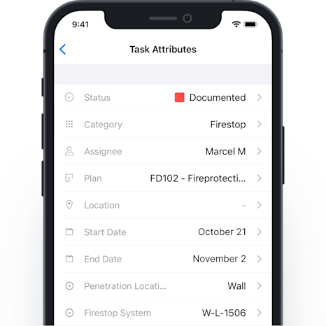 Firestop Documentation Fieldwire By Hilti
