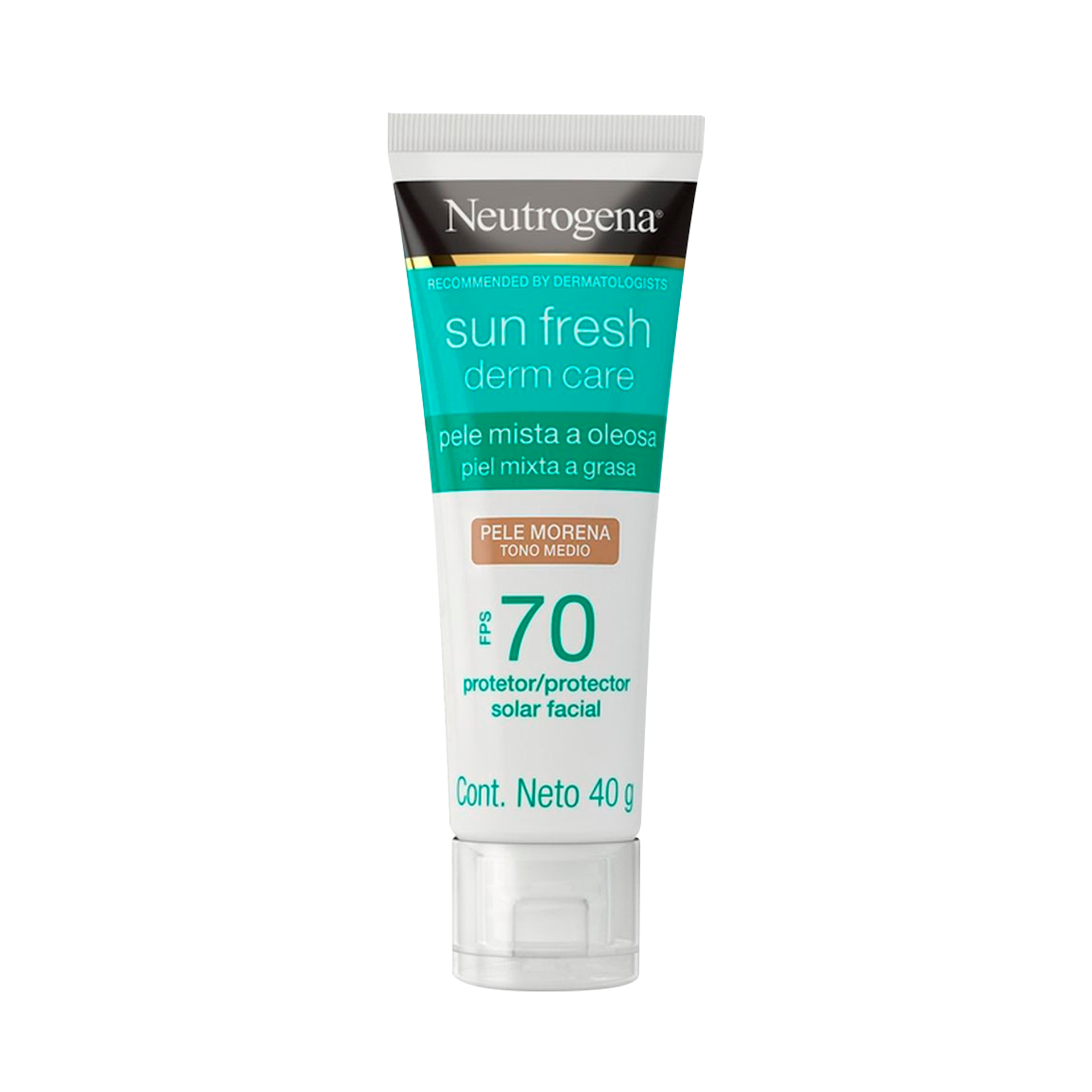 Protector Solar Facial Tono Medio FPS 70 | NEUTROGENA®
