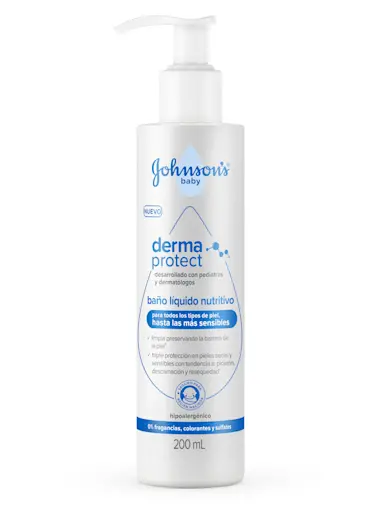 Baño Líquido Bebé JOHNSON'S Derma Protect
