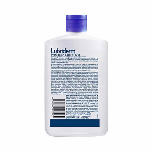 Crema protección solar tapa morada UV-15 | LUBRIDERM