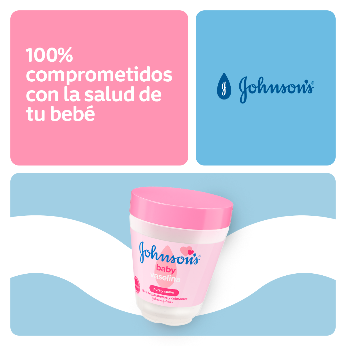 JOHNSON'S ® Vaselina | JOHNSON'S BABY