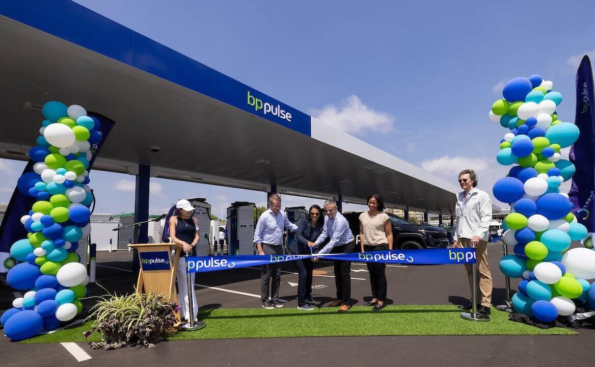 bp pulse opens largest US EV hub near LAX Airport