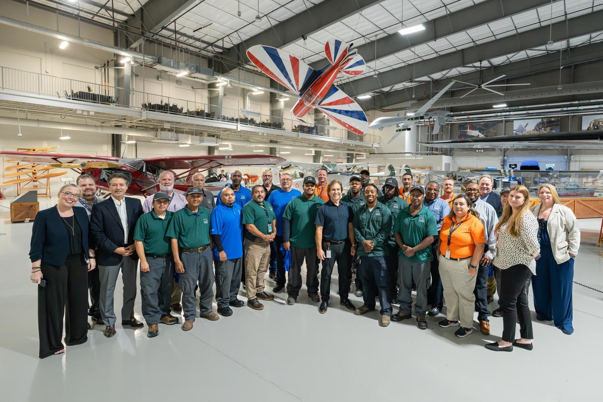 Celebrating Ellington's 20 years of flawless FAA inspections