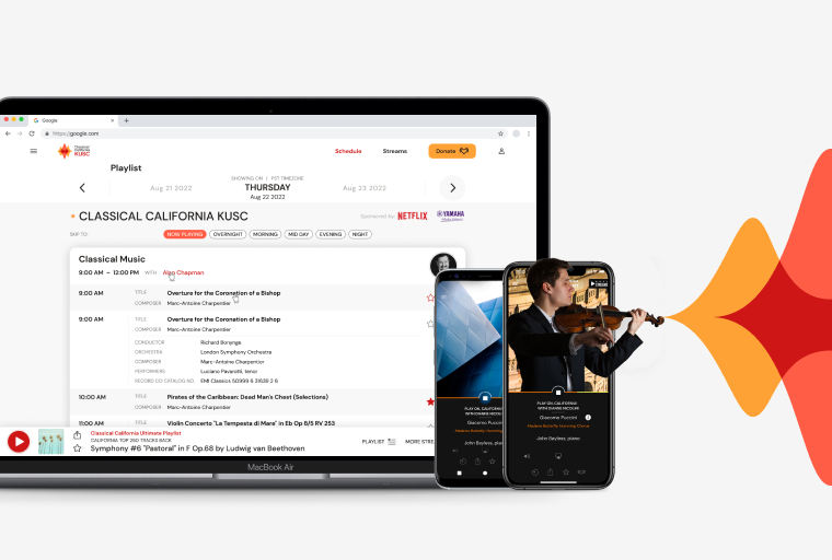 USC Radio Group - The portable copy of radio station for classical ...