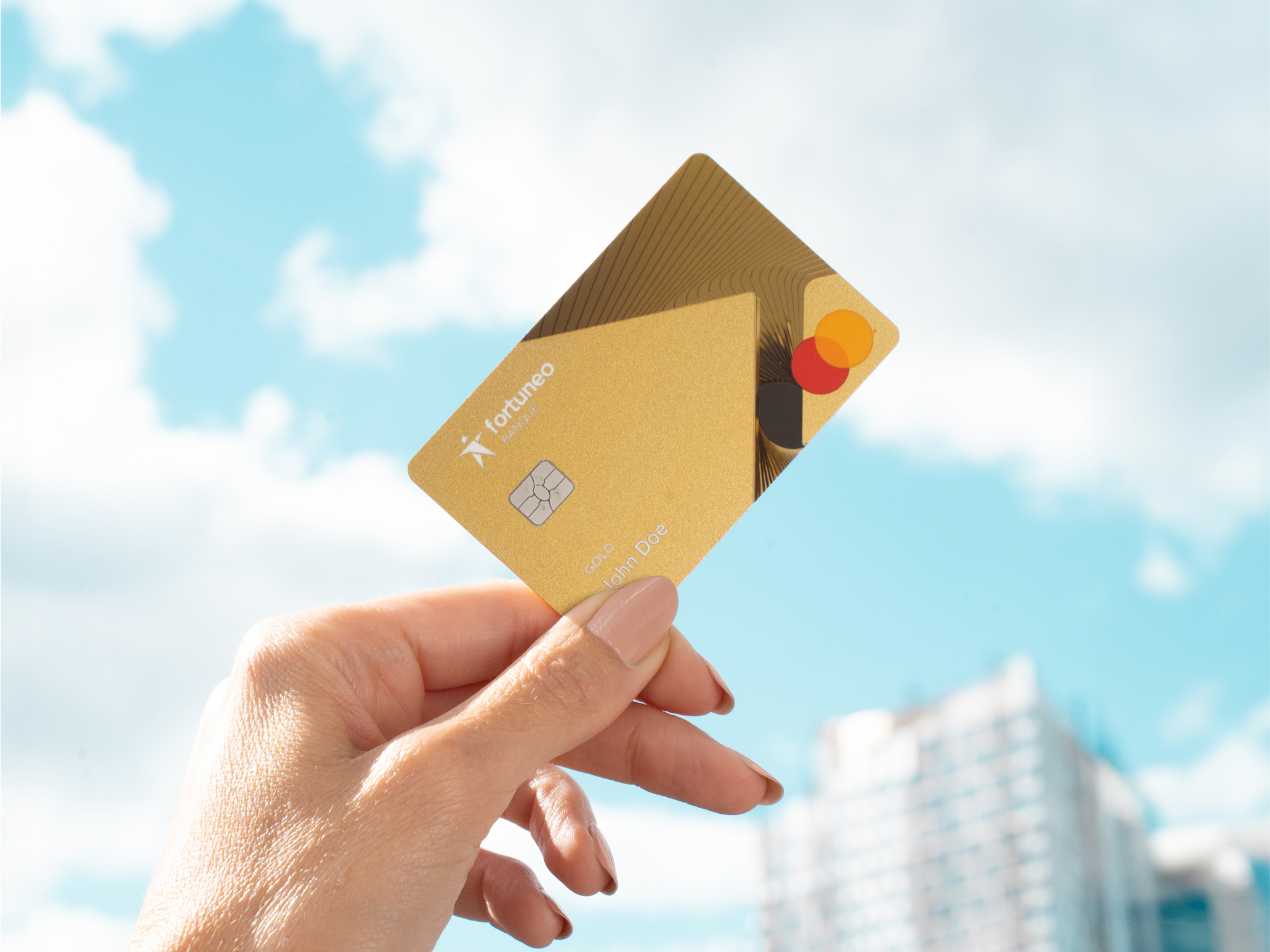 Votre carte Gold CB Mastercard Gratuite avec Fortuneo